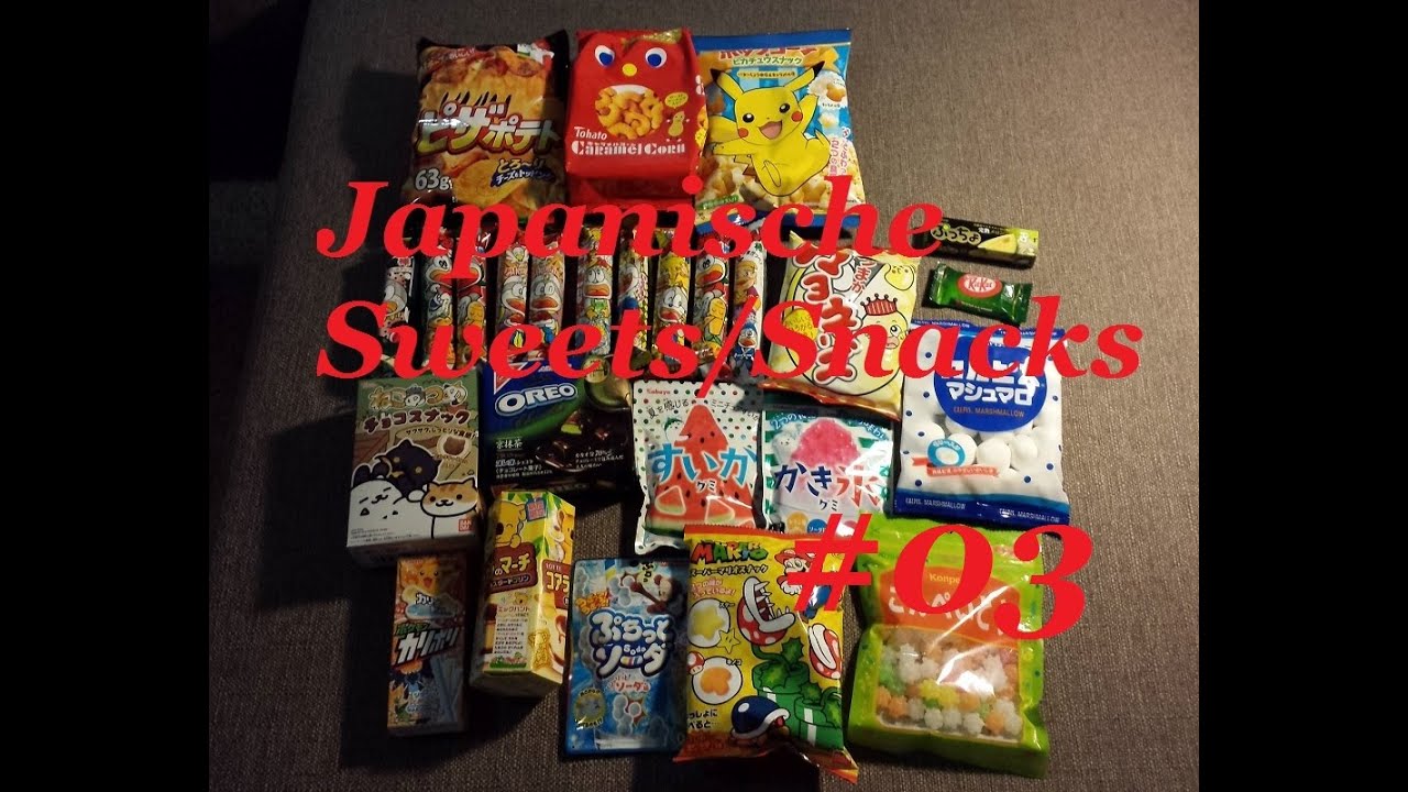 Saku's Let's Eat #03 [Japanische Sweets/Snacks] - YouTube