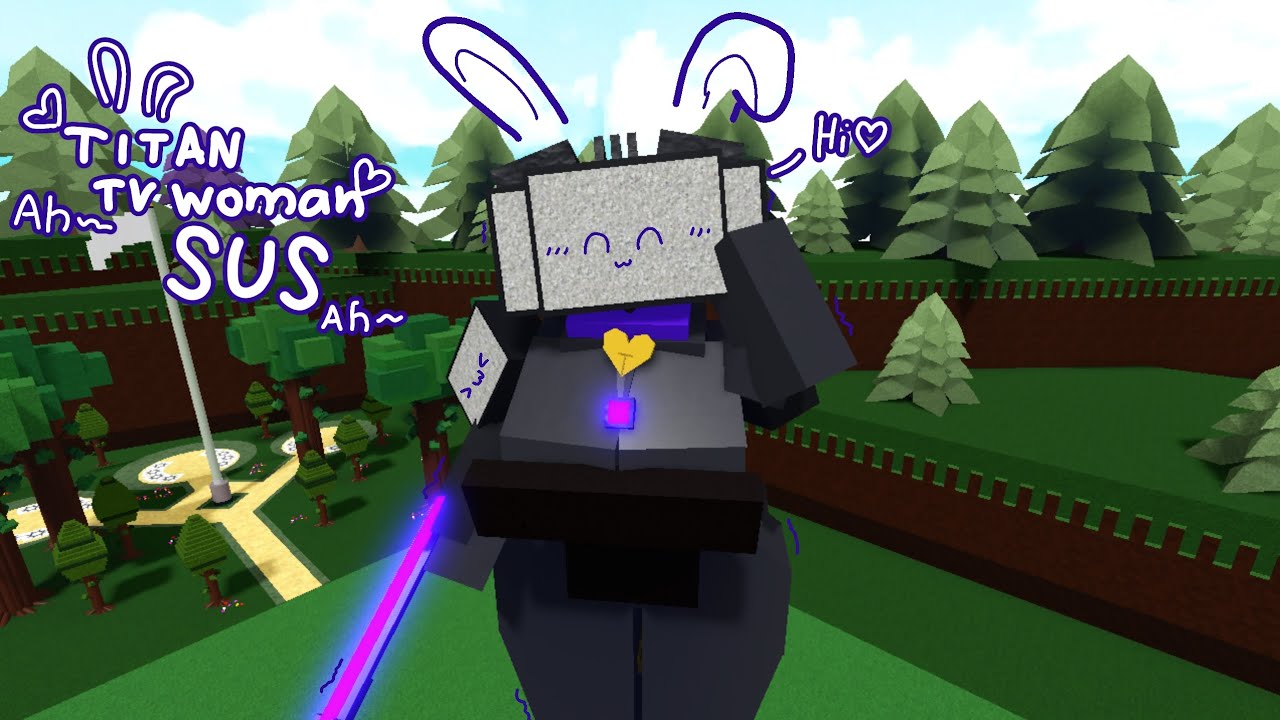 Titan tv woman l like a Sus 😏 New l Build a boat for treasure l Roblox ...