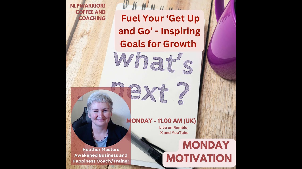 Monday Motivation - Fuel Your 'Get Up and Go' - Inspiring Goals for ...