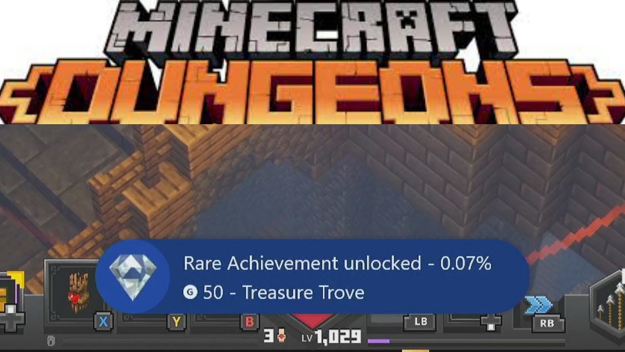 Let's Play: Minecraft Dungeons || Achievement Hunting; Treasure Trove ...