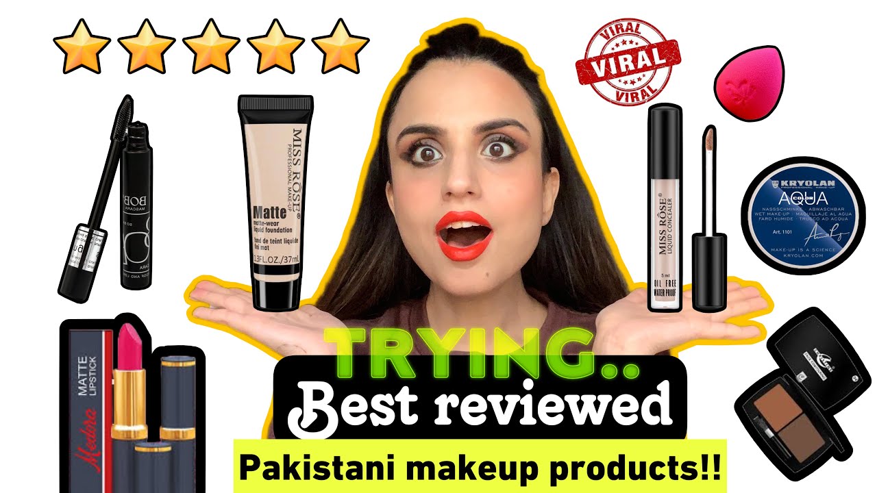 *VIRAL*Pakistani makeup products||Worth the hype? - YouTube