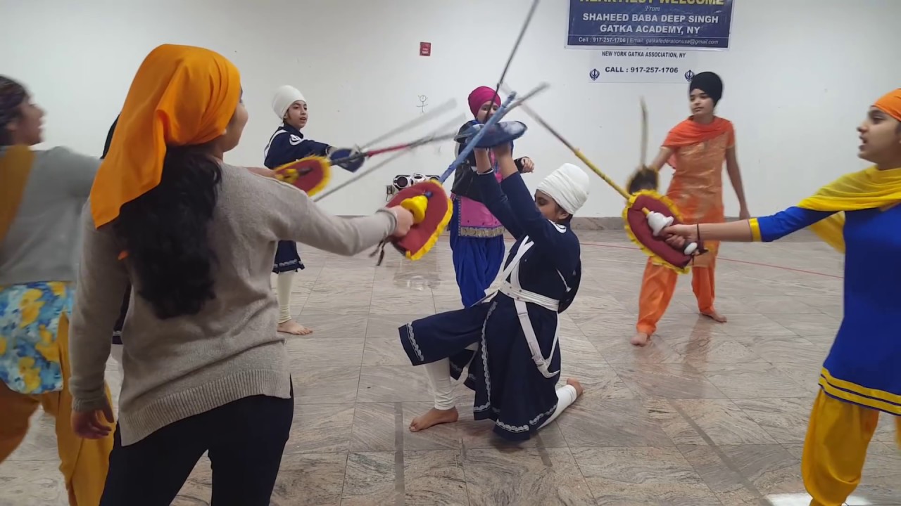 Gatka Training for Girls @ Gatka Academy , NY, USA ( BY Dr. Deep Singh ...