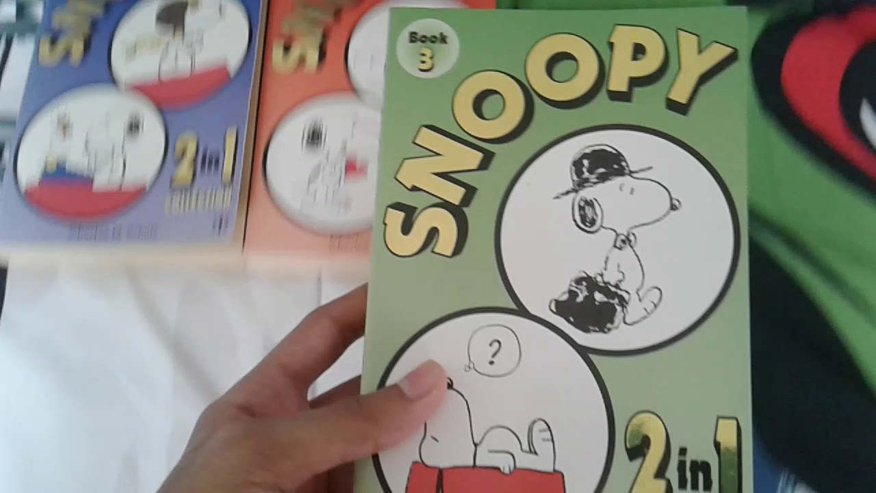 My ENTIRE Snoopy comic book collection!!!!!! - YouTube