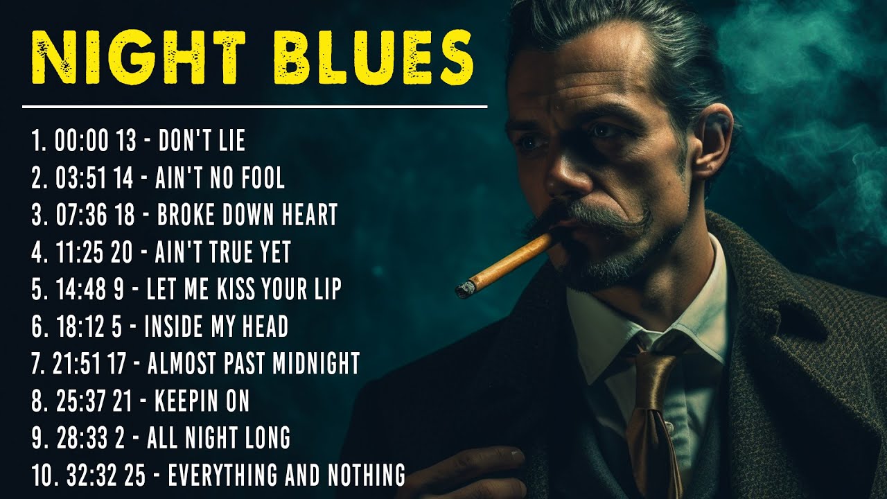 Night Blues - Beautiful Relaxing Blues Music | Dark Blues Music - YouTube