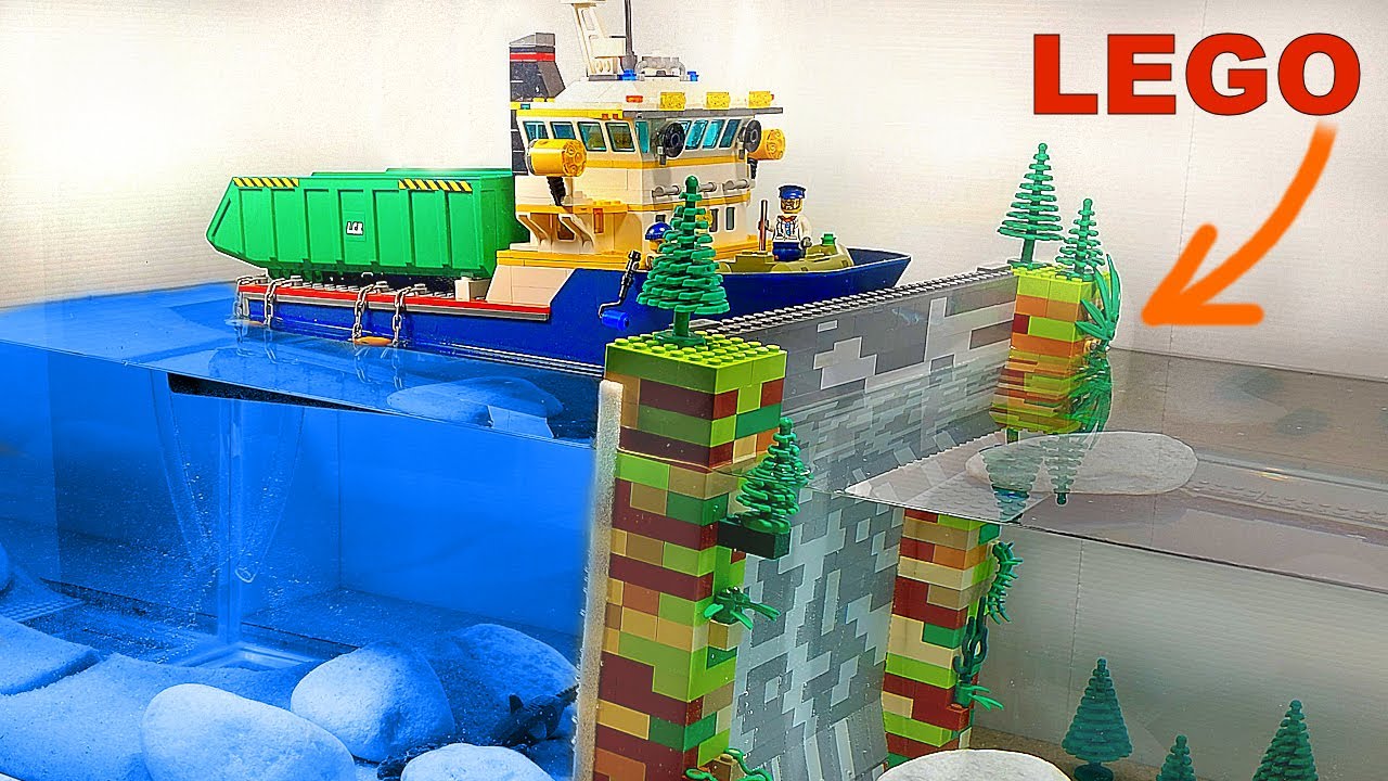 LEGO Real DAM with SHIP - ep 41 - YouTube