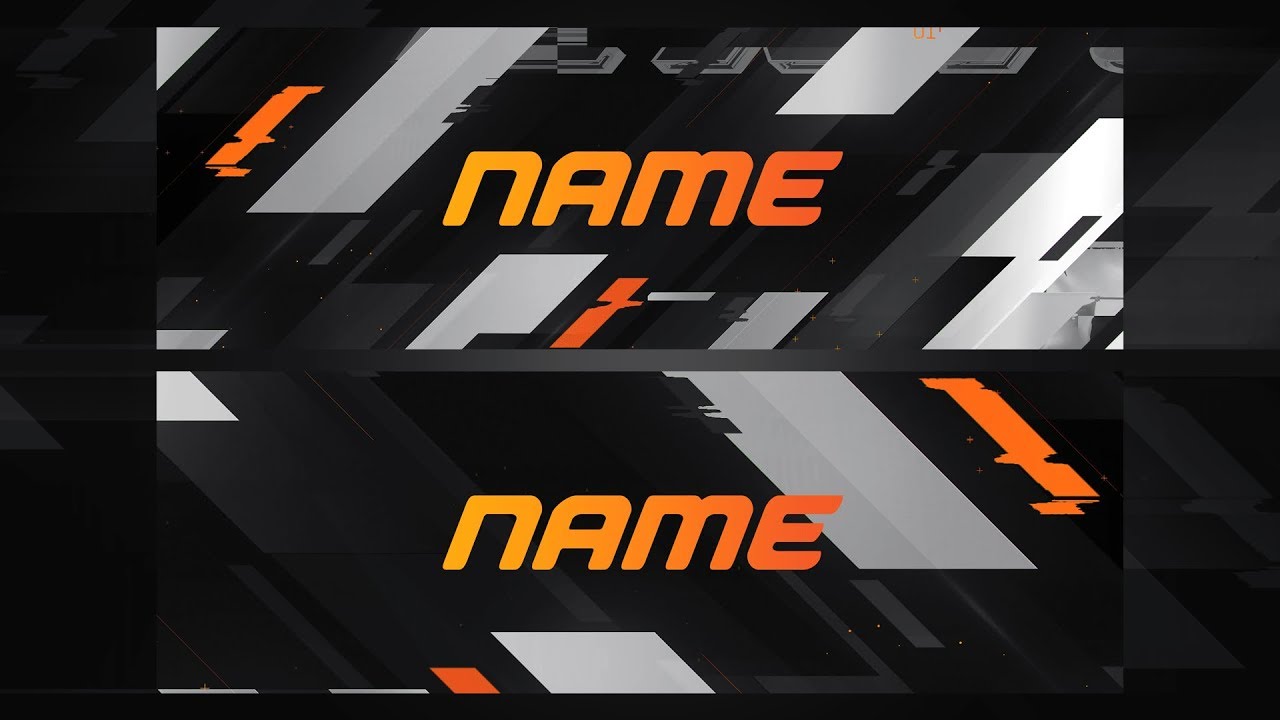 Shape/Noise Header Template | Photoshop CC | Free - YouTube