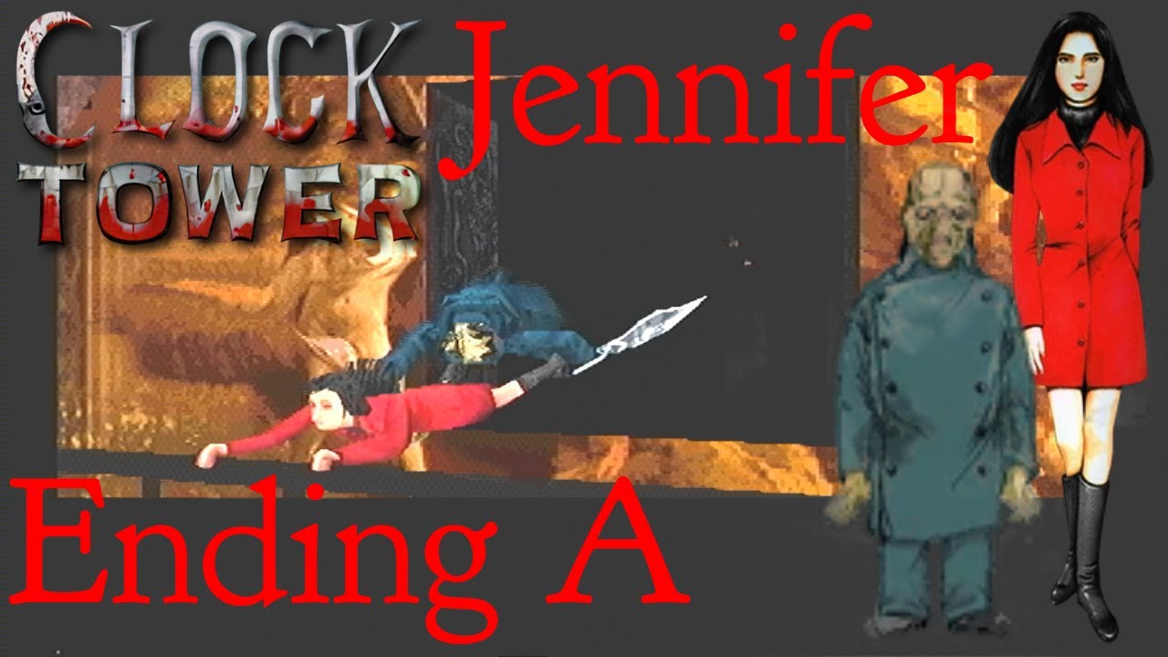 How to get the best ending as Jennifer in Clock Tower for the PS1. (All ...