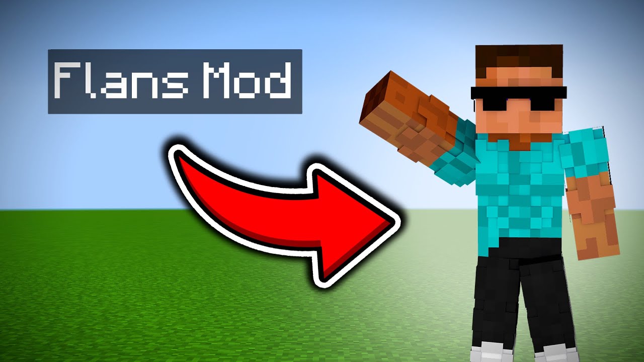 Обзор Мода Flans Mod мод на ОРУЖИЕ и МАШИНЫ, а так же Воздушную Технику ...