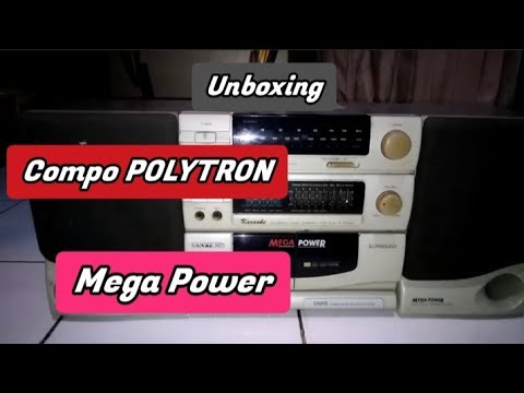 COMPO POLYTRON MEGA POWER 9100KCP-SECOND || UNBOXING. - YouTube