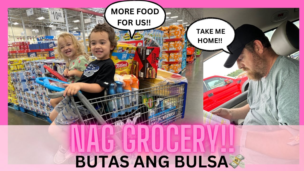 BUHAY NANAY: MONTHLY GROCERY | BUTAS ANG BULSA😭 | DADDYS QUICK ...