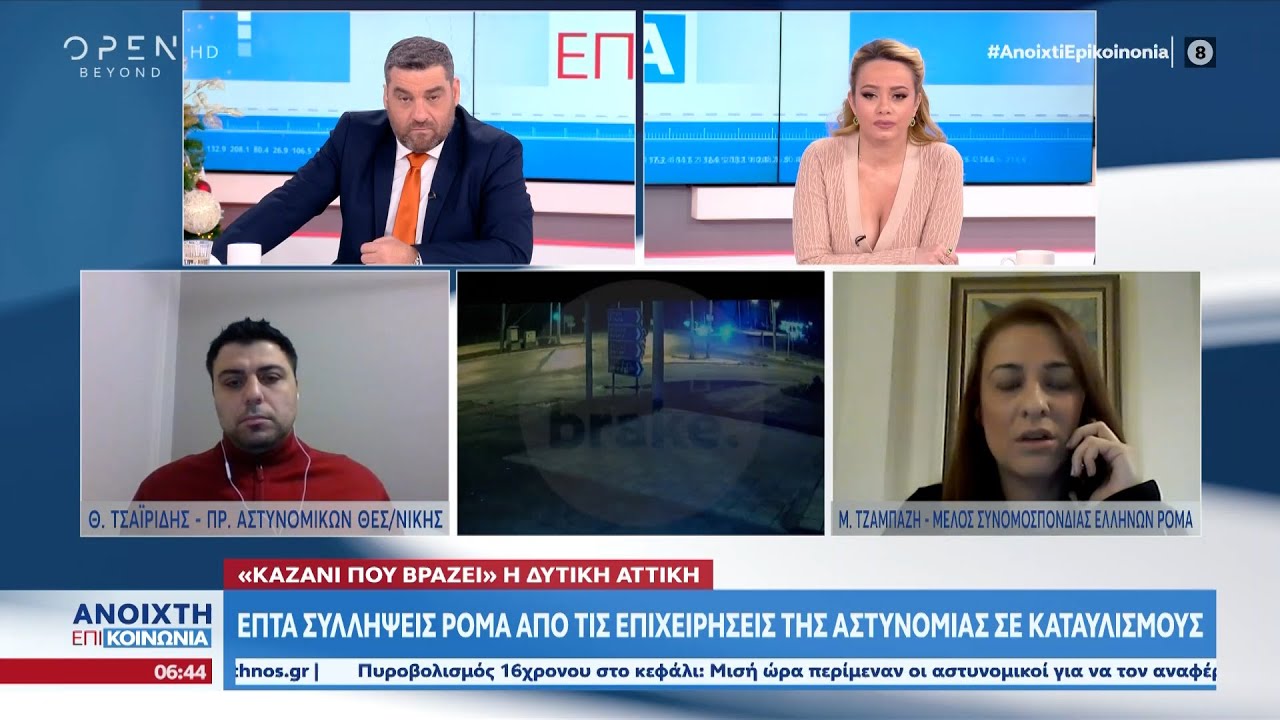 Πρ. Αστυνομικών Θεσ/νικης και Μέλος Ομοσπ. Ελλ. Ρομά για τον ...