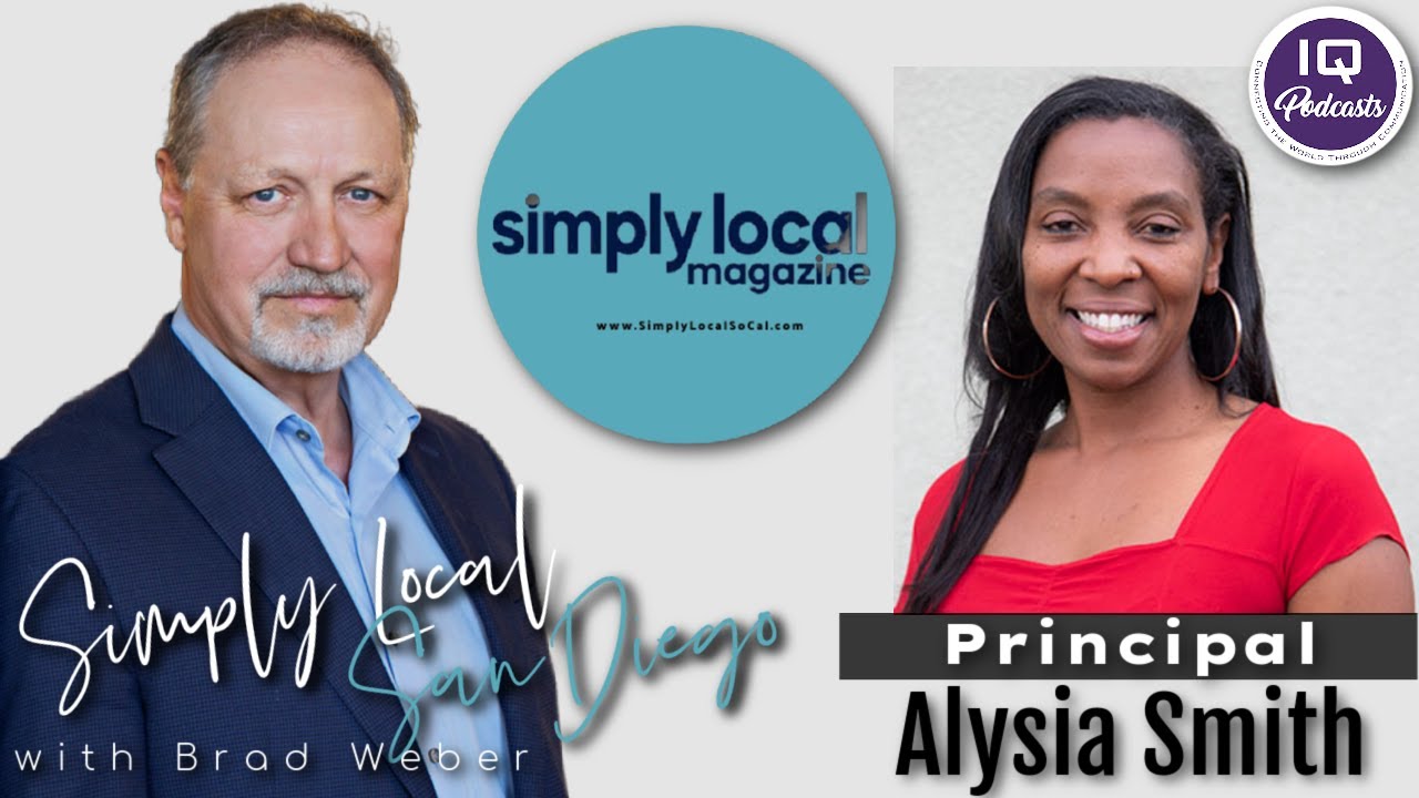 Alysia Smith Live on Simply Local San Diego with Brad Weber - YouTube