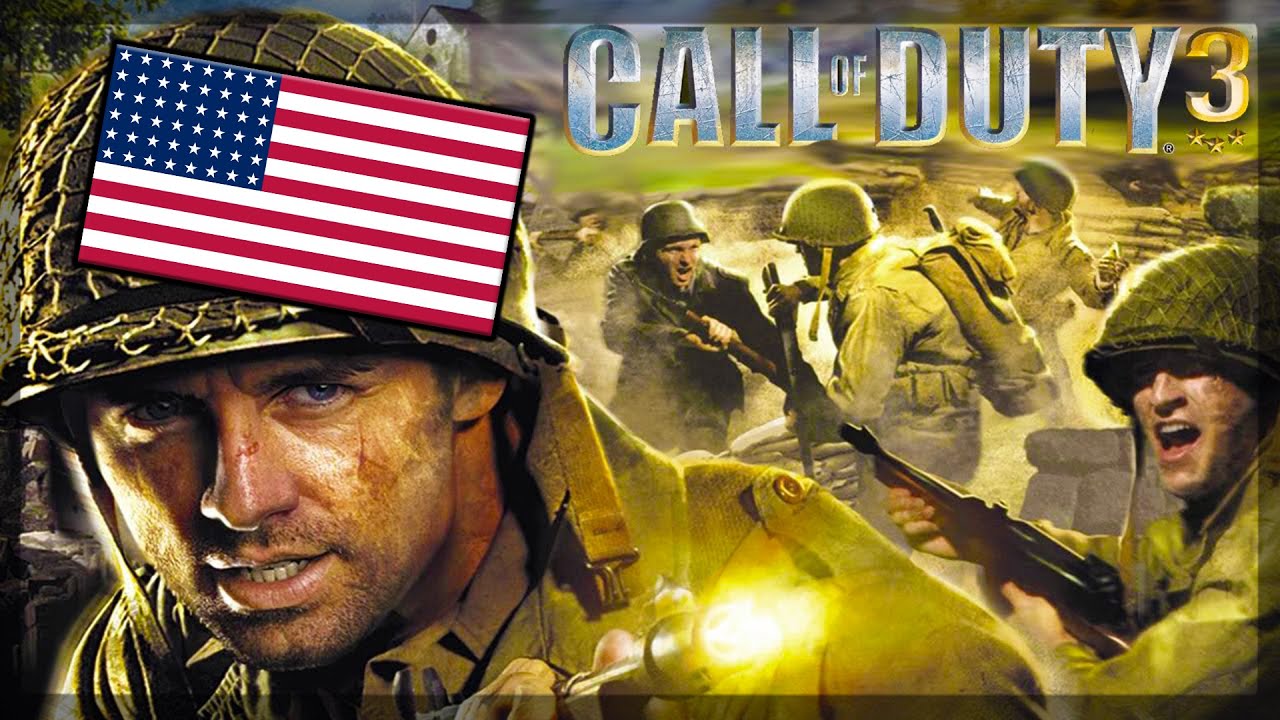 Call of Duty 3 (2006) - American Campaign Part 1 - Chapters 1 & 2 - YouTube