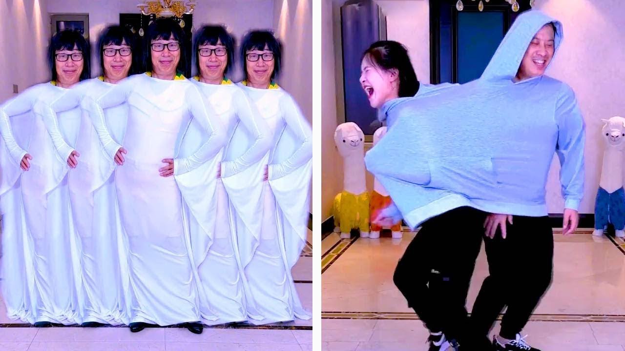 Family Games丨Left Or Right Blind Selection Outfit Challenge ~ Whose Is ...