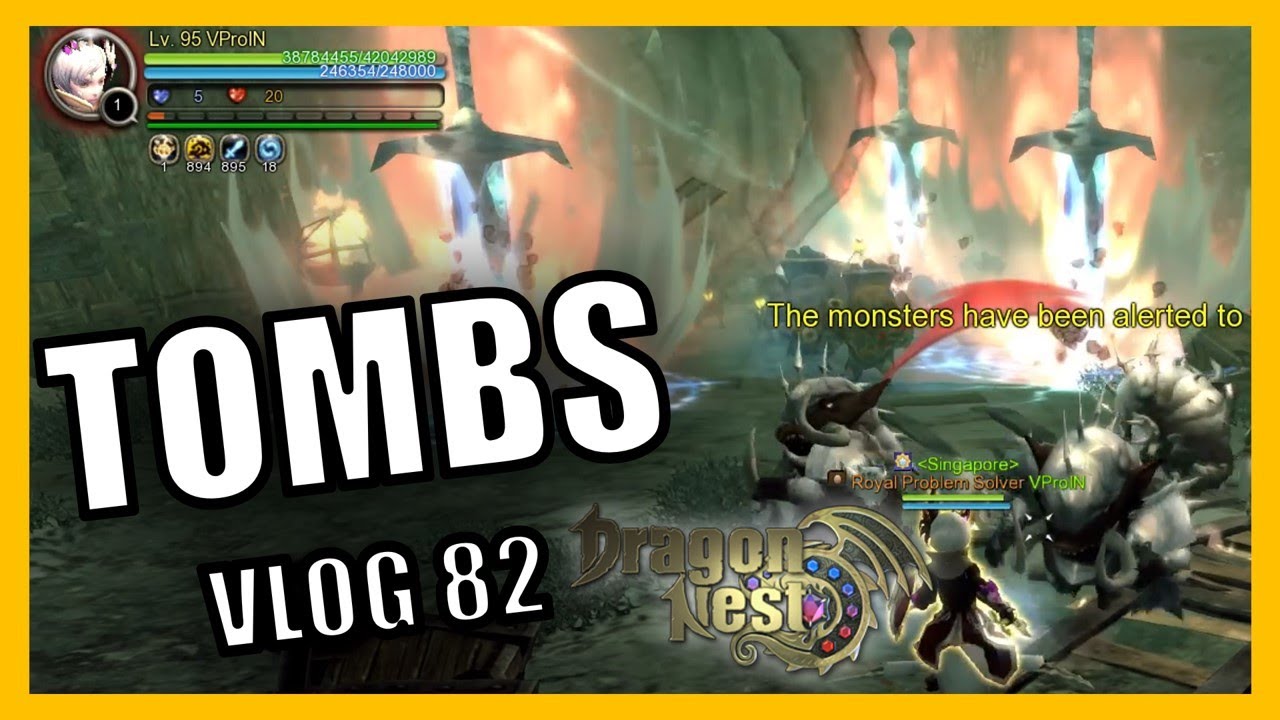 Dungeon Hunt Vlog 82: 4 Tomb Invaders in 2 Days - Dragon Nest SEA - YouTube