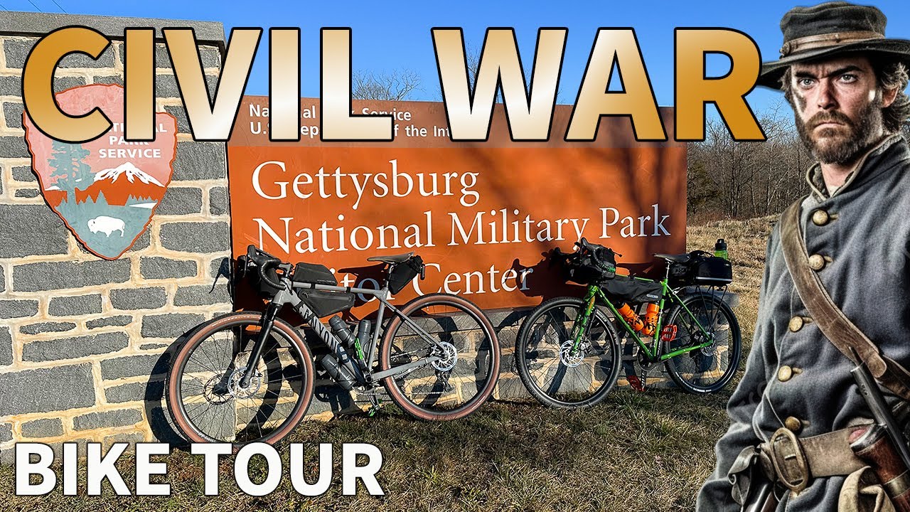 Gettysburg Civil War Battlefield Tour on Bicycle! - YouTube