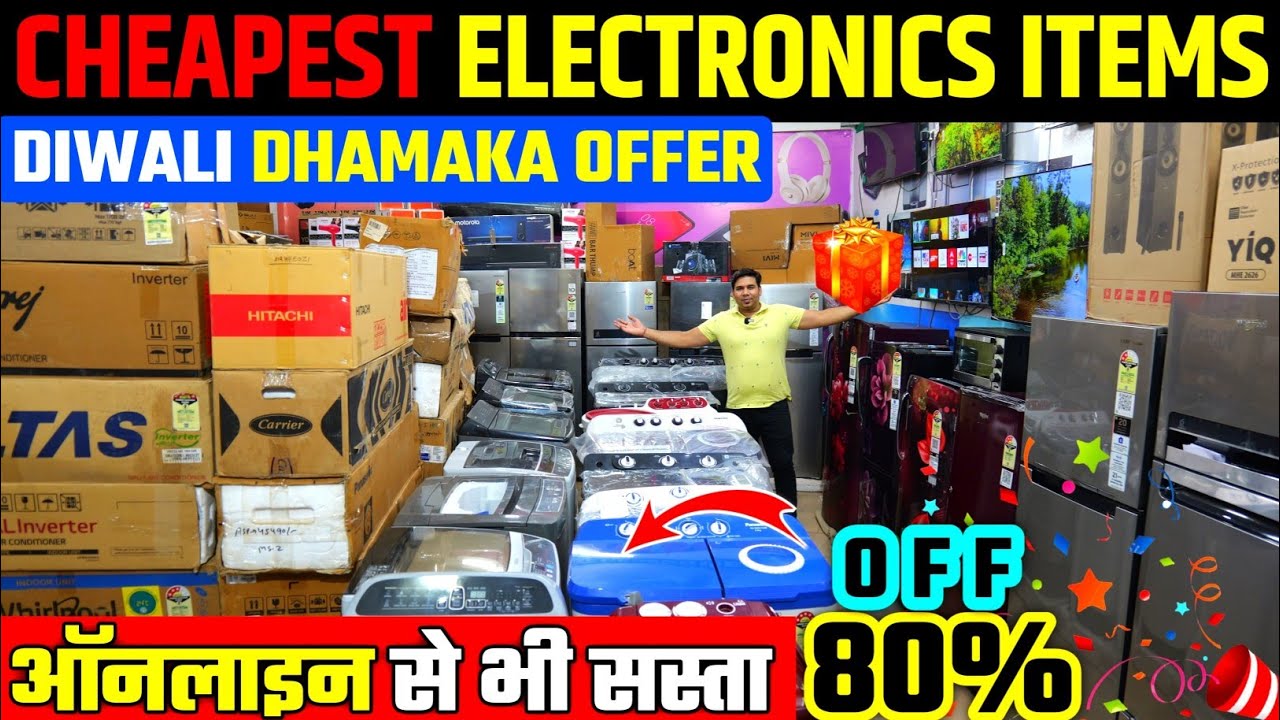 HUGE Discount Electronics | 80% OFF Fridge, AC, LED TV, WM | Cheapest ...