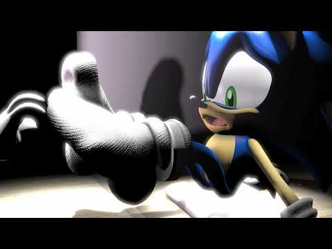 Sonic the Hedgehog Panics in the Glass Vault