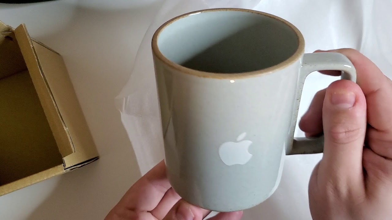 Apple’s Exclusive Clear Porcelain Mug Unboxing From Apple’s Cupertino ...