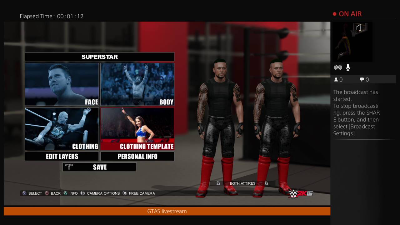 WWE 2k15 gameplay - YouTube