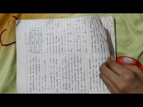 Electricity handwritten notes class 10th - YouTube