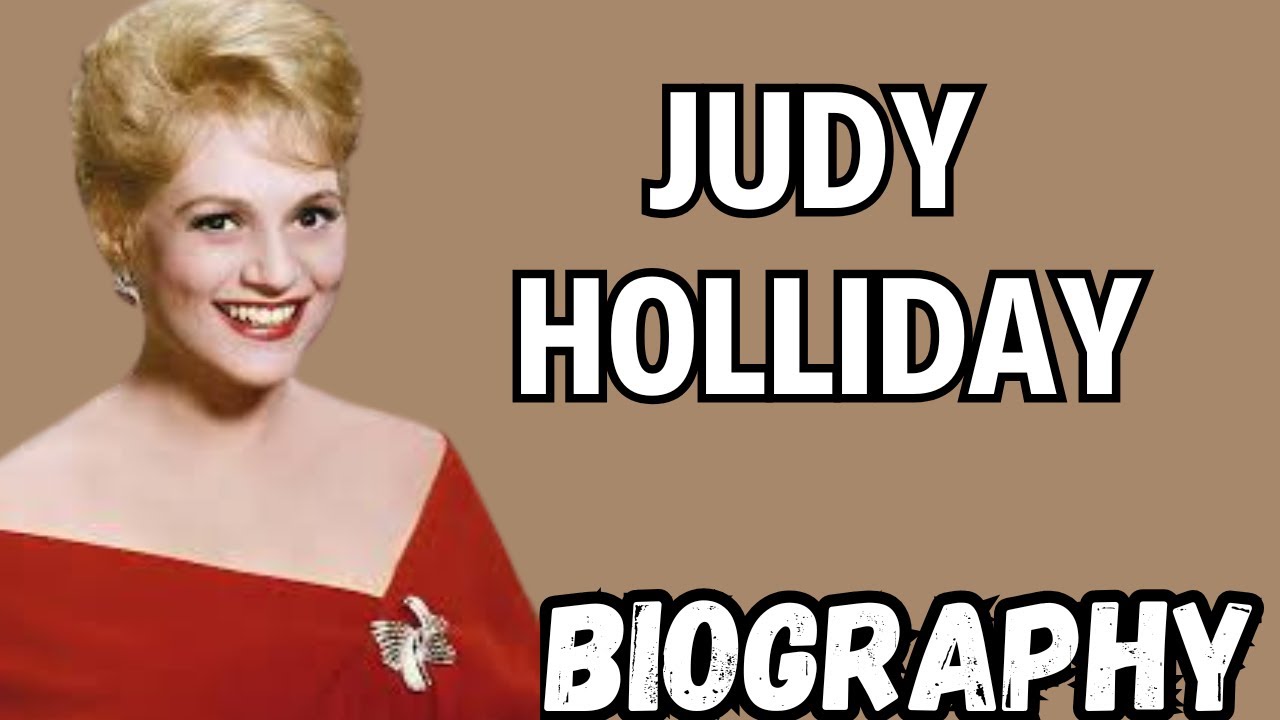 Judy Holliday Biography: From Stage Sensation to Screen Icon - YouTube