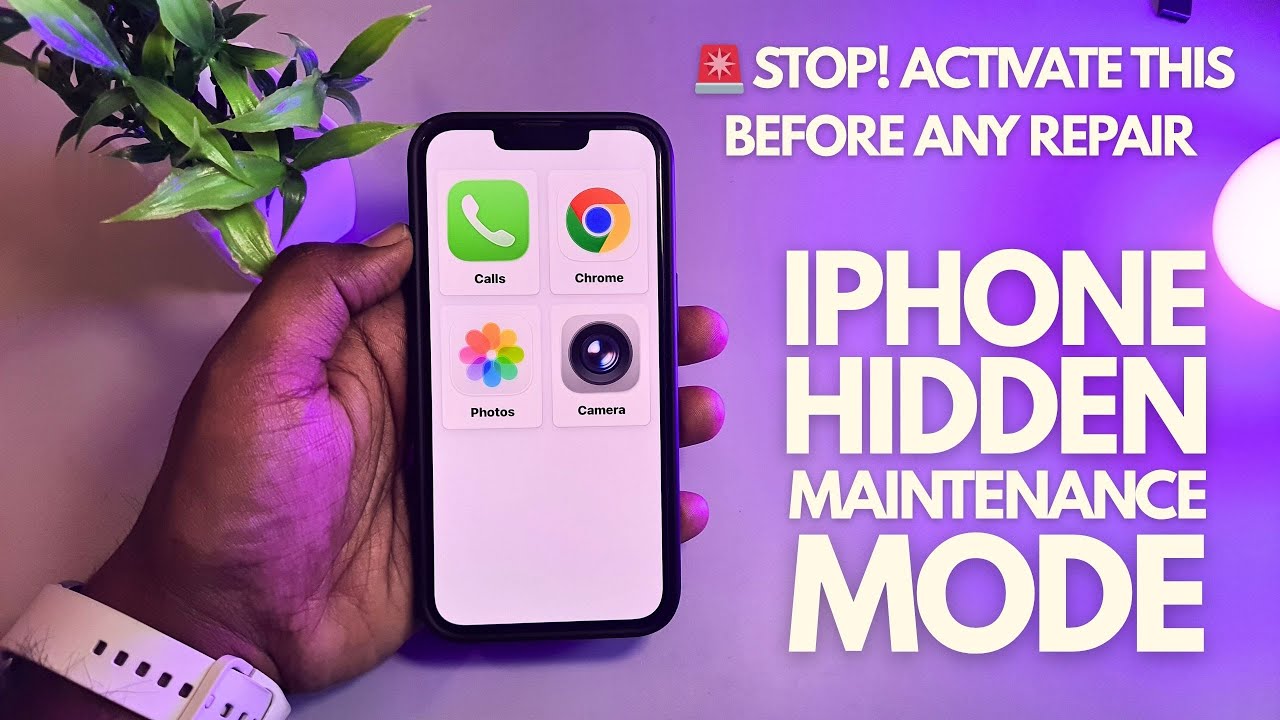🛠️ iPhone Maintenance Mode Tutorial — Protect Your Data in Minutes ...