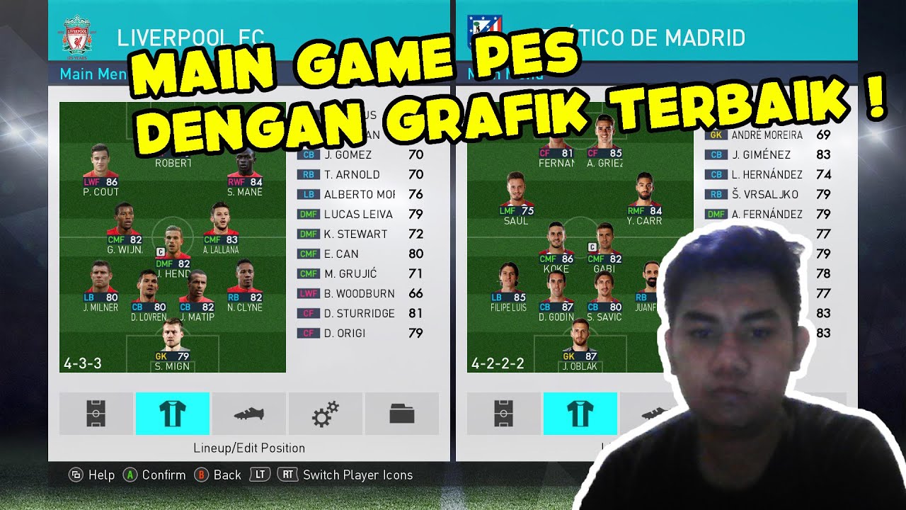 Nyobain Main Game PES Yang Katanya Grafiknya Paling The Best ! Game Pes ...
