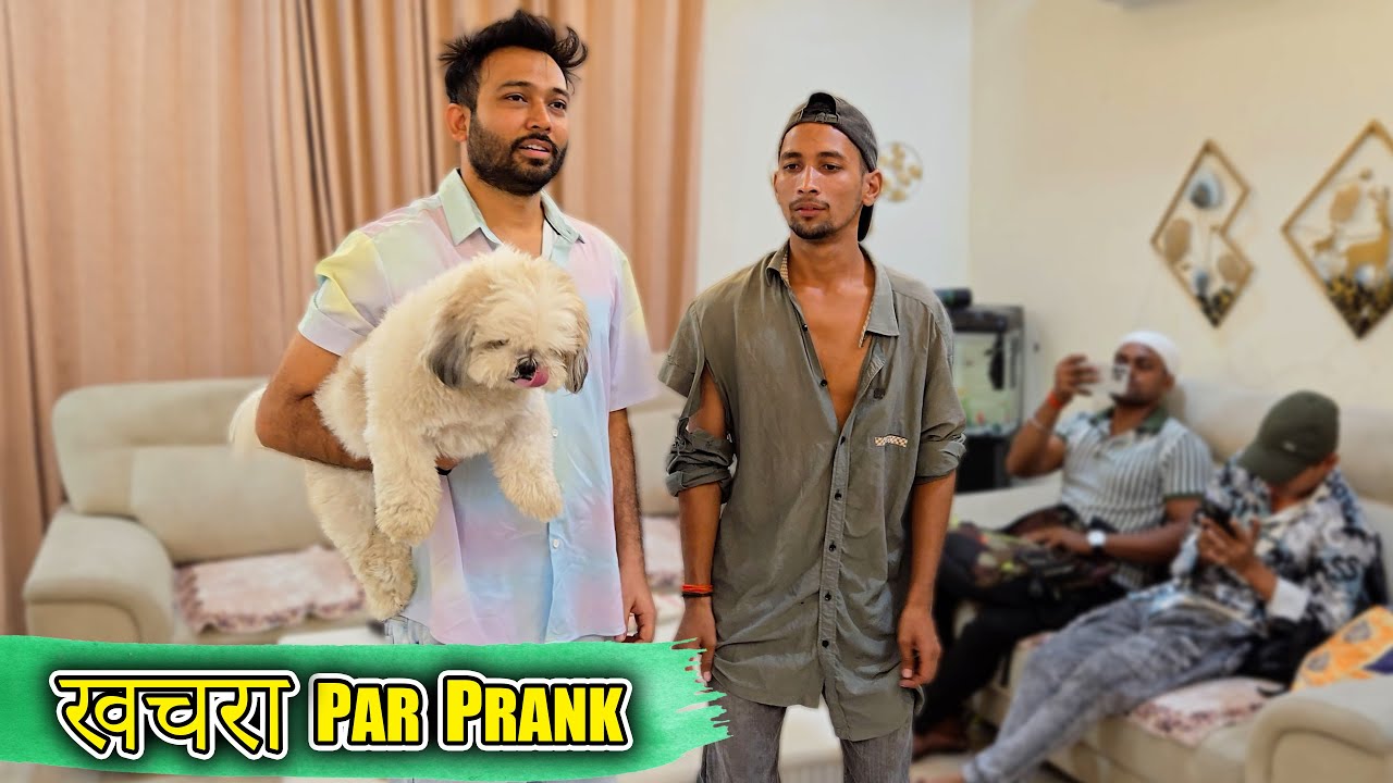 Khachra Par Prank Kardiya 😱 @amansharmavines - YouTube