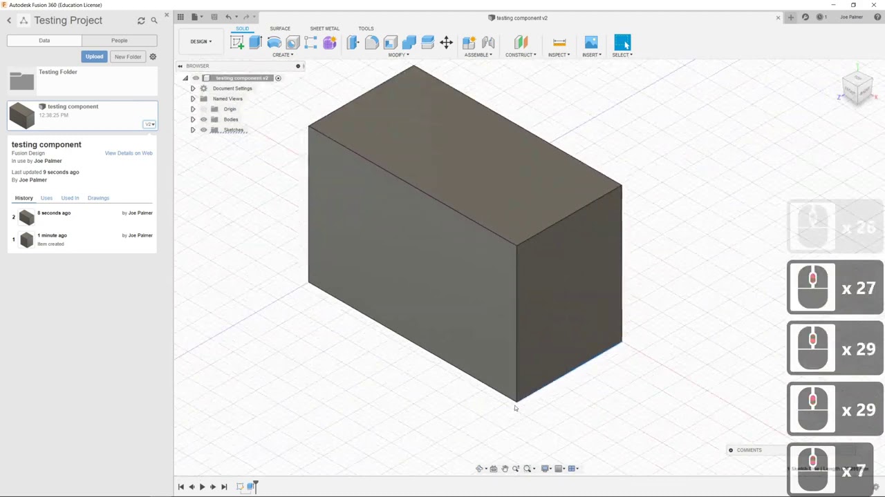 Fusion 360 Basics - Login and Interface - YouTube