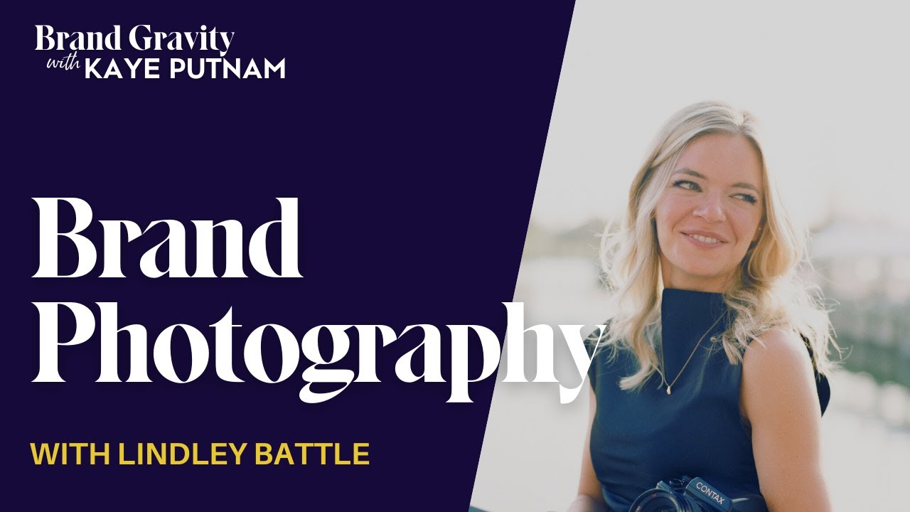 How to elevate your brand with photography with Lindley Battle - YouTube
