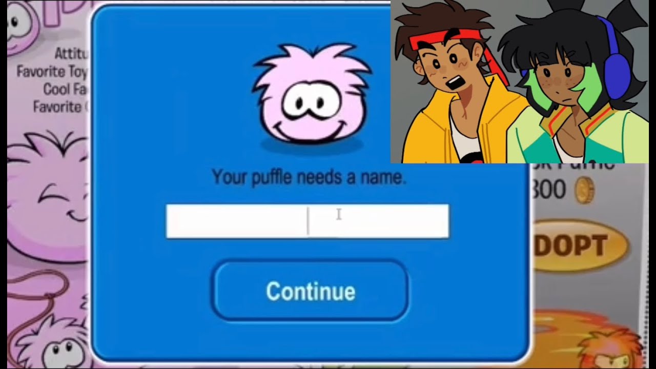 Your Puffle Needs a Name {lmk meme} - YouTube