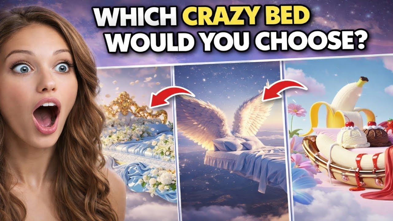 Which Crazy Bed Would You Choose? 🦋 - YouTube