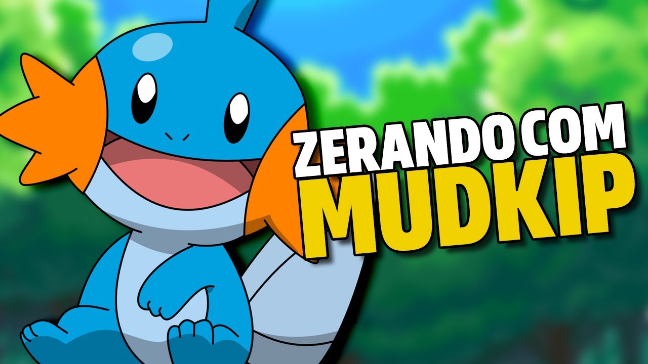 POKÉMON EMERALD só com o MUDKIP! - YouTube