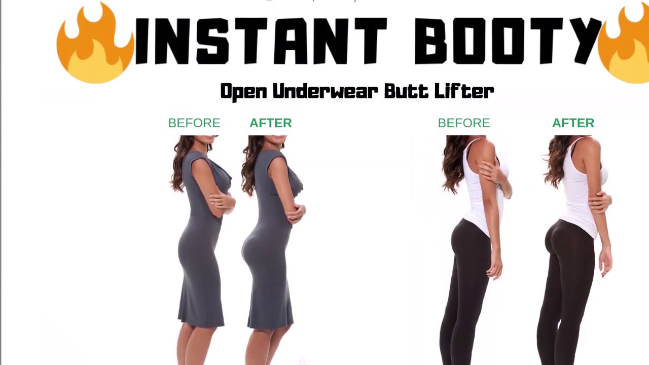 🔥 INSTANT BOOTY 🔥 Butt Lift 🔝 Butt Lifter Shapewear Panties - YouTube