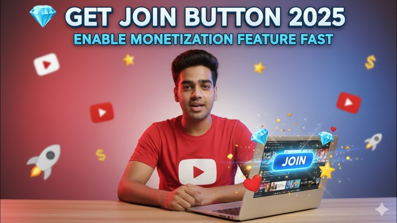 How to Get the Join Button on YouTube Channel - YouTube