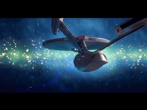 Star Trek V - Re-Imagined VFX Scenes made w/ Physical Models (AMT 1:537 Enterprise)