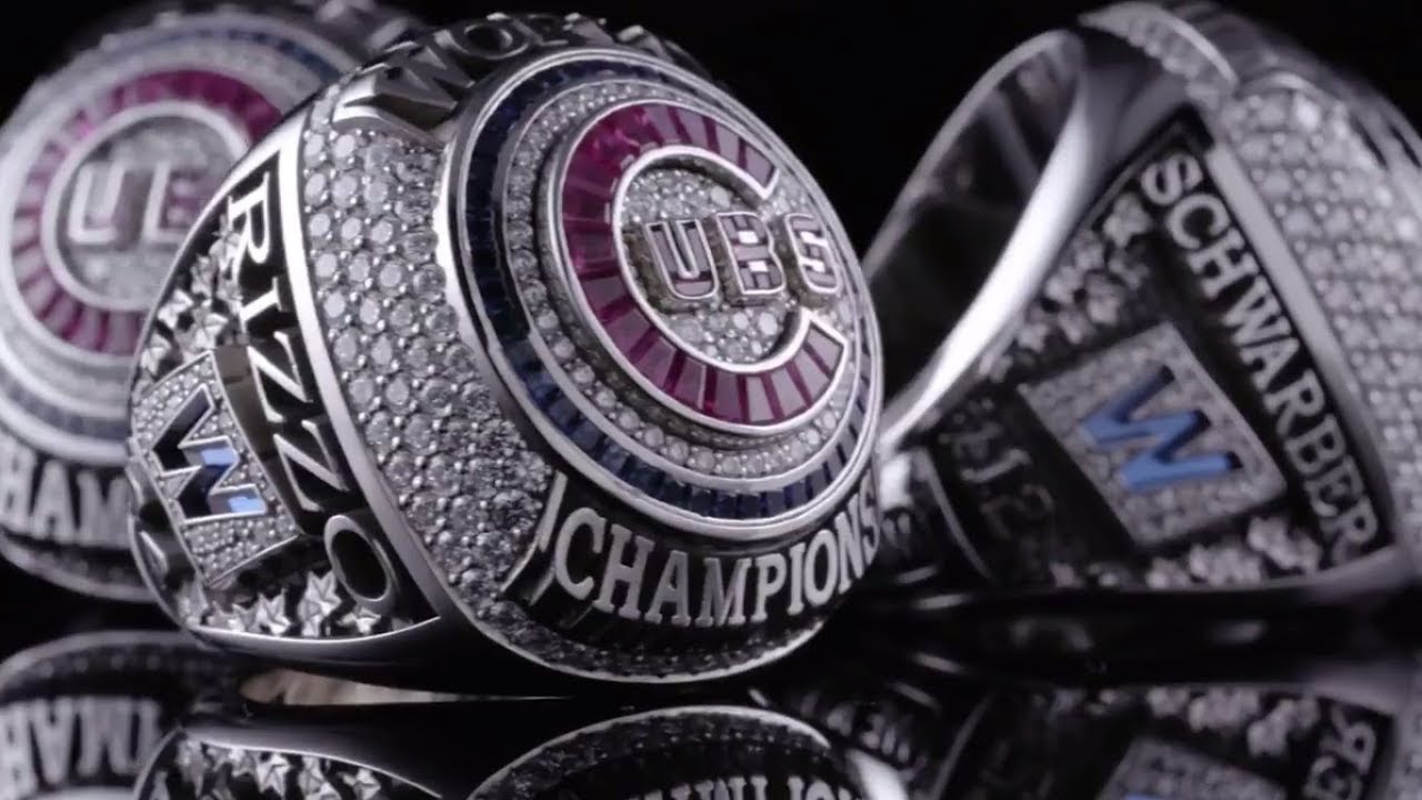 2016 Chicago Cubs World Championship Ring - YouTube