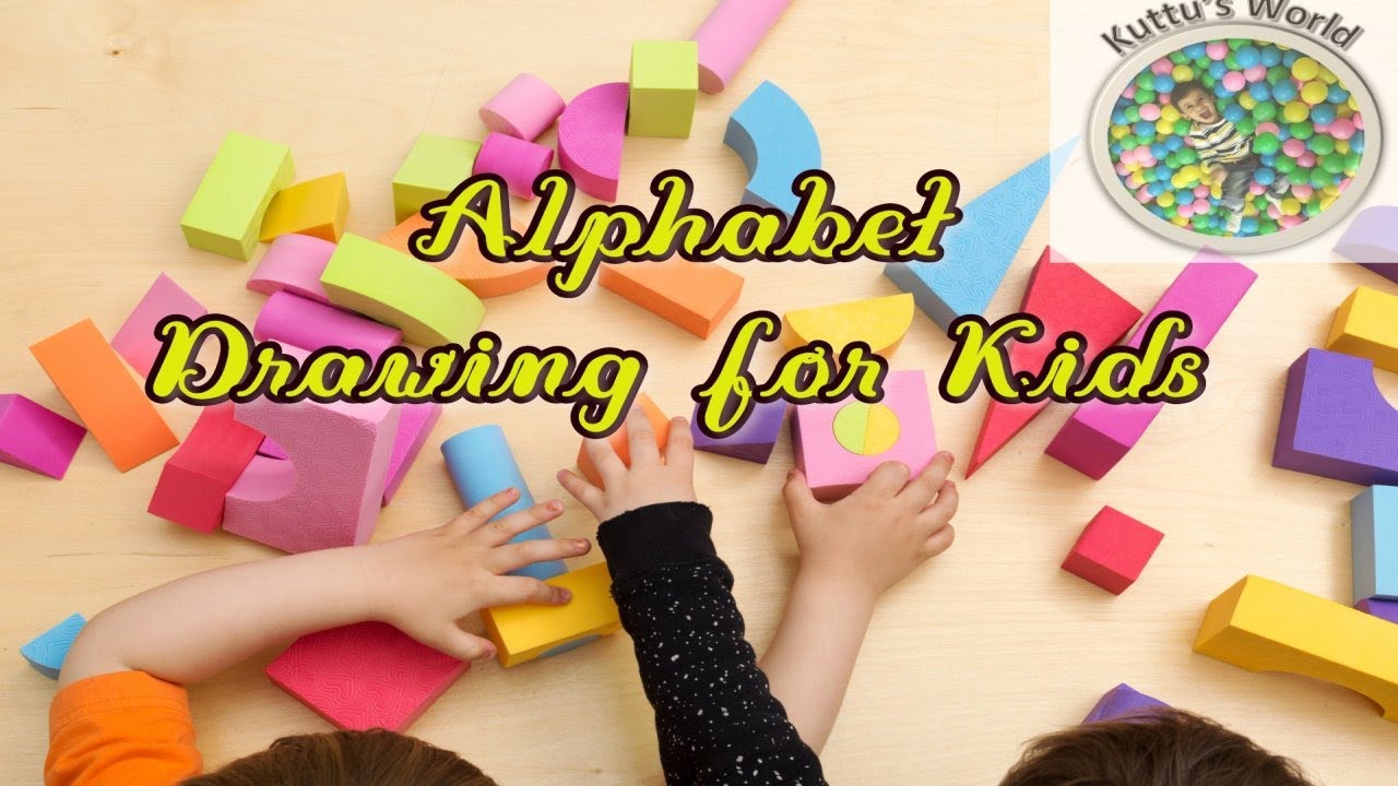Easy Cartoon Alphabet Drawing for kids - YouTube