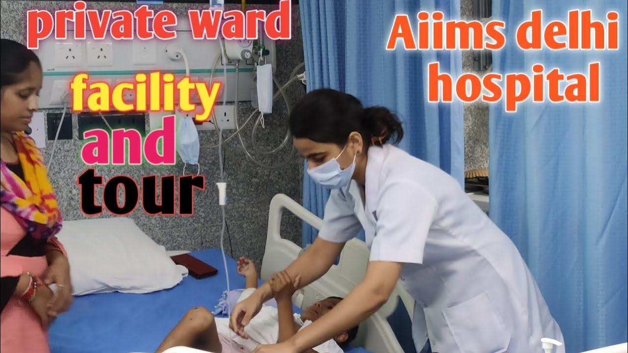 Inside the private room in aiims Delhi 💁#private ward#aiims delhi ...