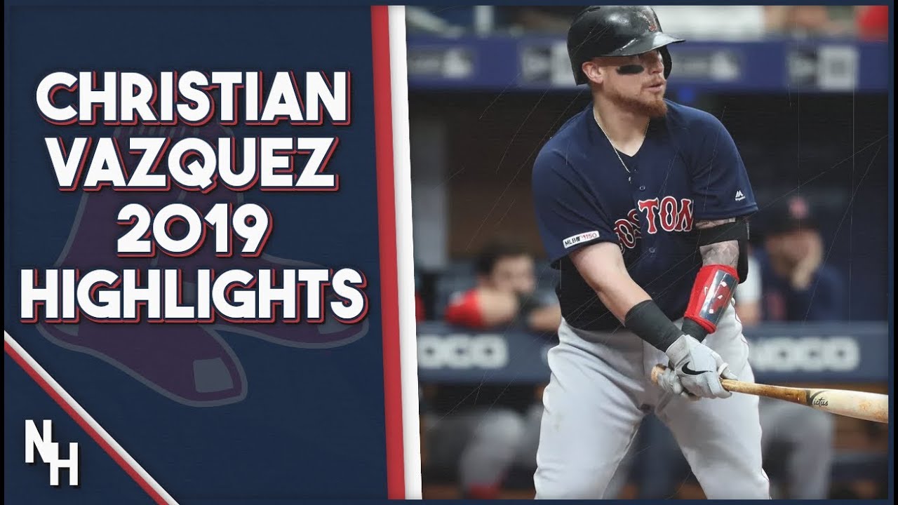Christian Vazquez 2019 Highlights - YouTube