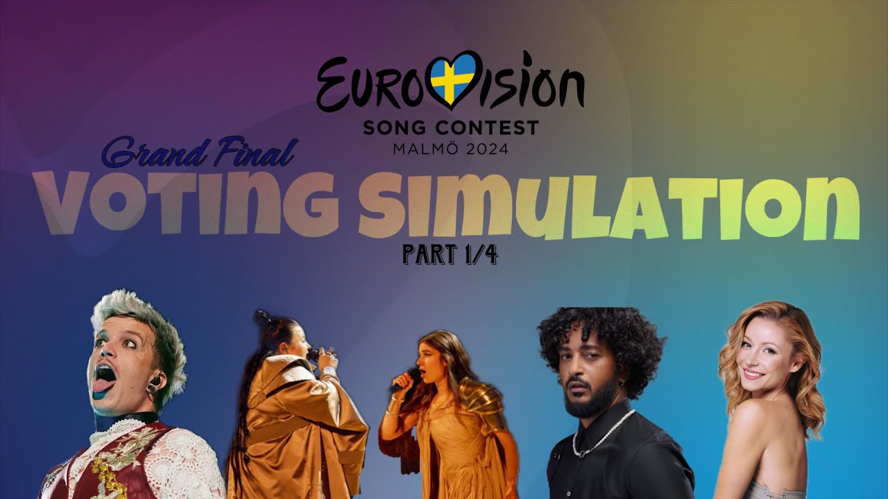 GRAND FINAL VOTING SIMULATION | EUROVISION 2024 🇸🇪 | (PREDICTION ...