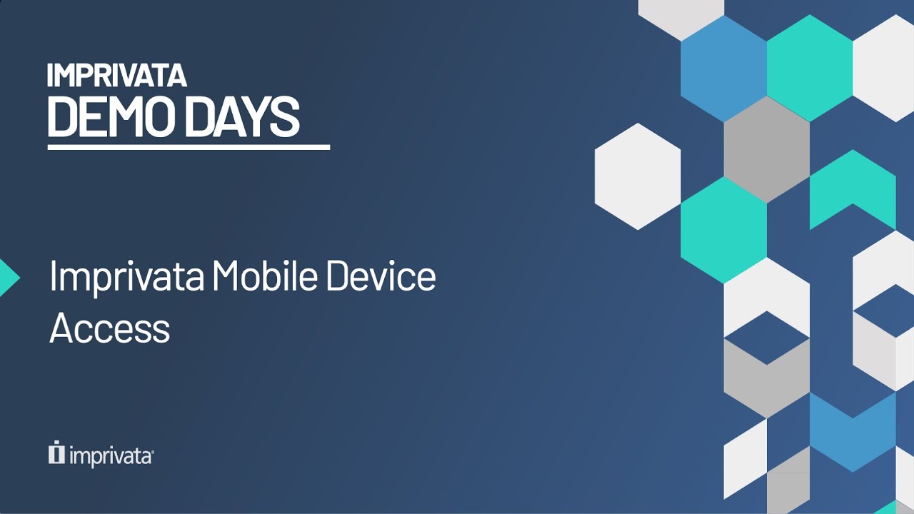 Demo: Imprivata Mobile Device Access - YouTube