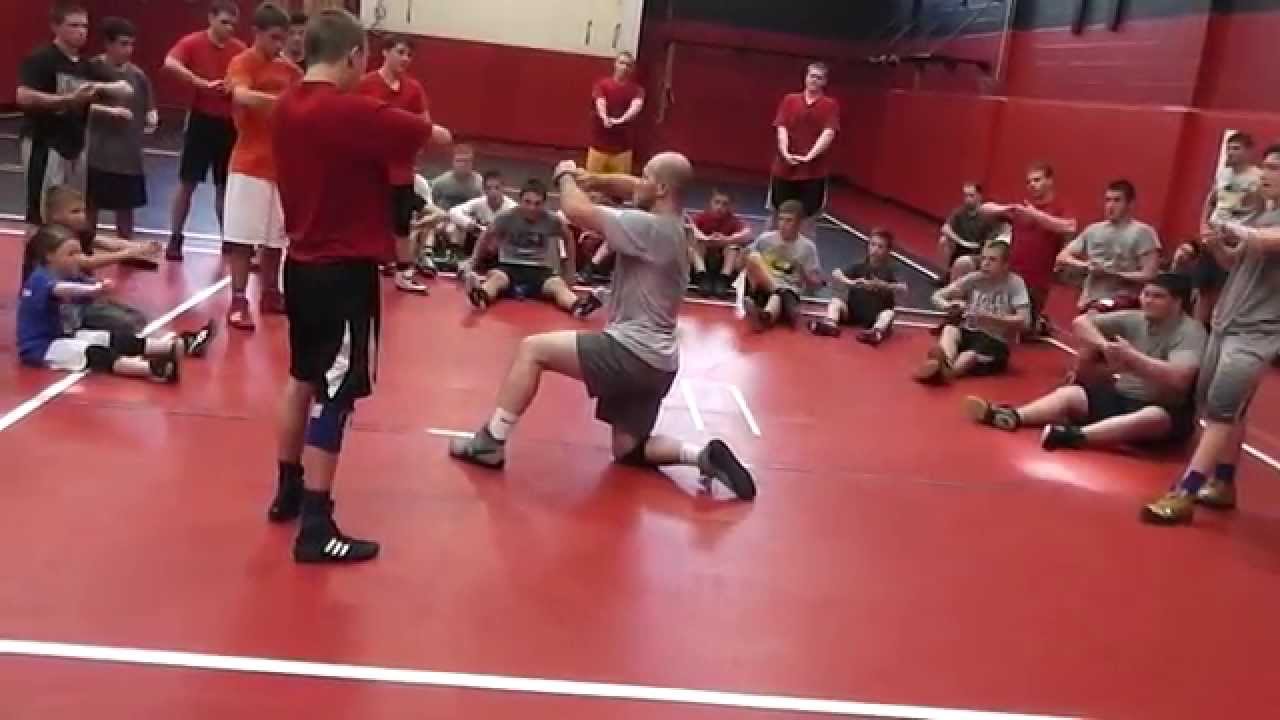 Crack Hold - Wrestling Single Leg Attack Finish - YouTube