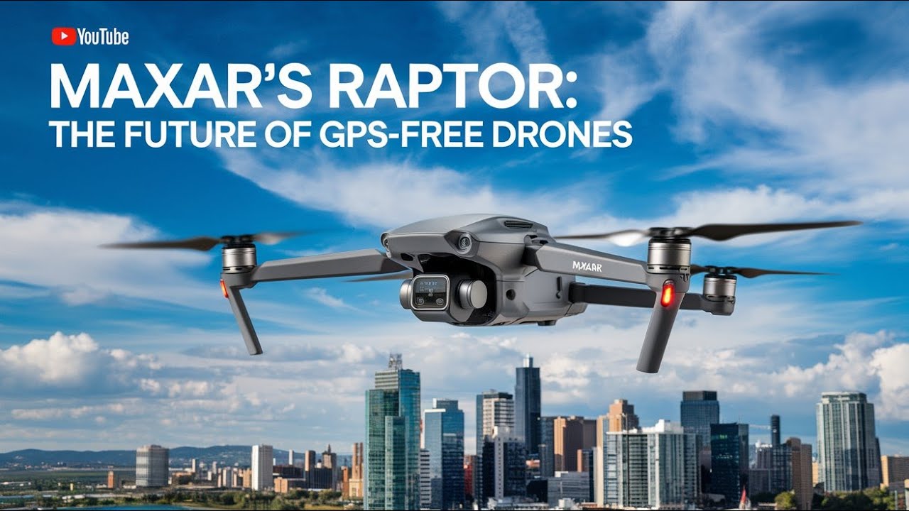 Maxar's Raptor: The Future of GPS-Free Drones - YouTube