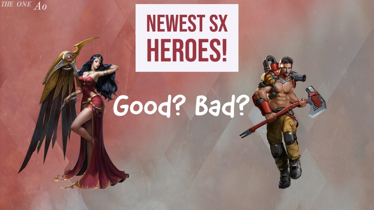 LSS - Brand NEW SX Heroes Announced! - Lust & Retrograder First Look! 🤩 ...