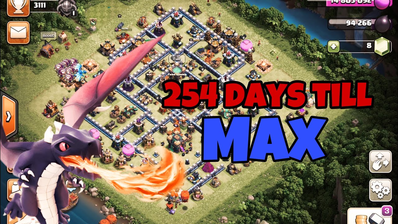 254 days till max || daily clash of clans attack || TH14 attacks - YouTube