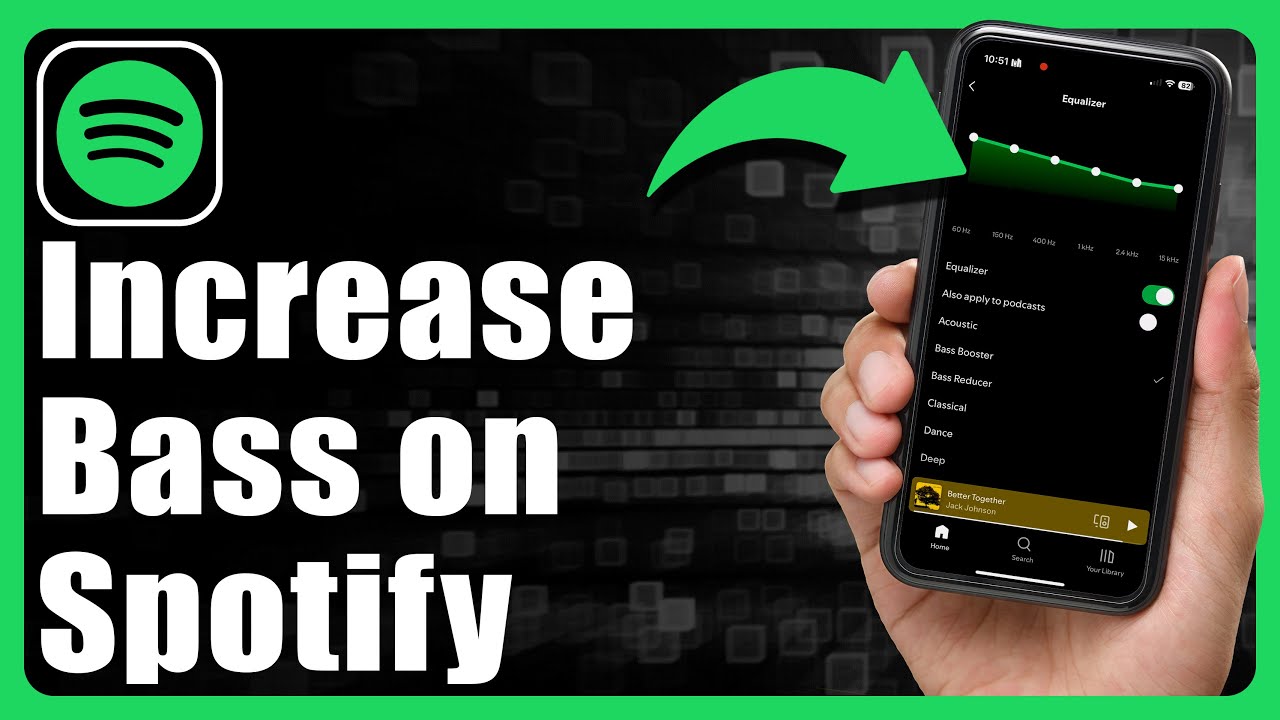 How To Increase Bass On Spotify - YouTube