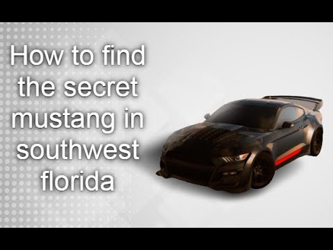 How to find the secret car in southwest florida beta - YouTube