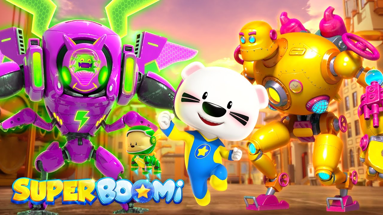 Steam City in Danger[NEW]🔥 | Animal Rescue Team Power Up! | Kids ...